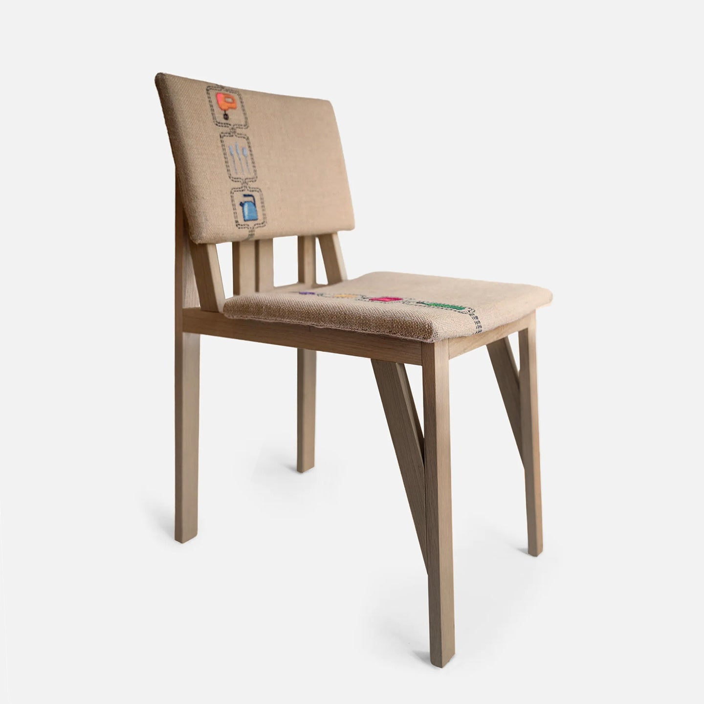 Design stoel - Pretty Ordinary Kitchen chair - Arp design